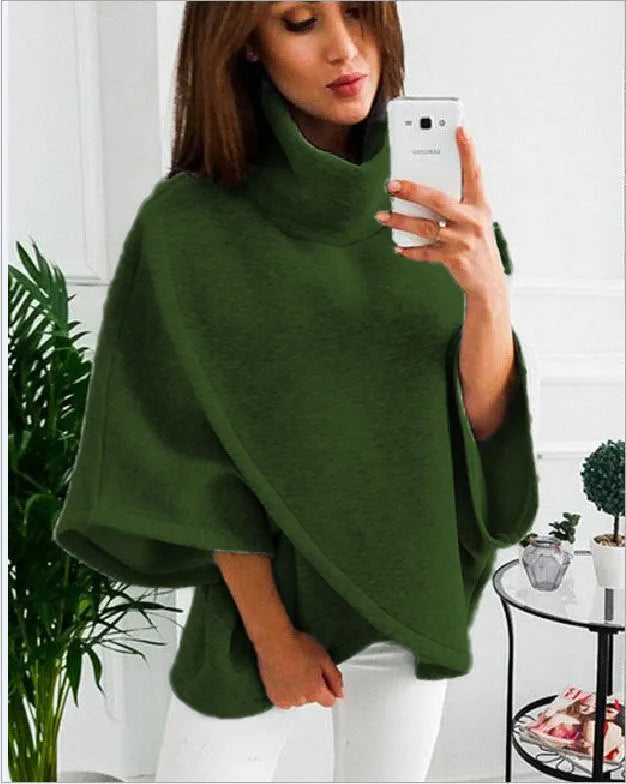 Océane Dubois | Pull cape élégant – Sophie-Paris