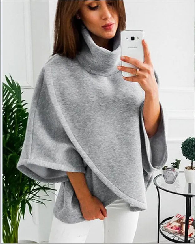 Océane Dubois | Pull cape élégant – Sophie-Paris